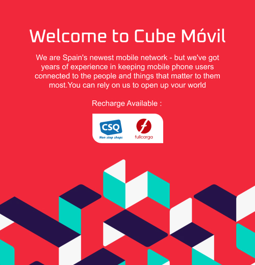 SIM only Deals, Order Free SIM & Activate | Cube Movil Spain